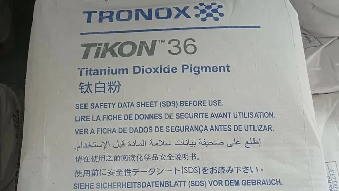 Plastic Use Popular In China Tikon 36 Tio2 Titanium Dioxide For Pvc ...