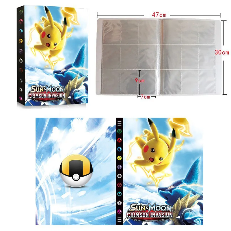 Charizard Pvc Pockets Folder Display Sheet Protector Photo Gx Original ...
