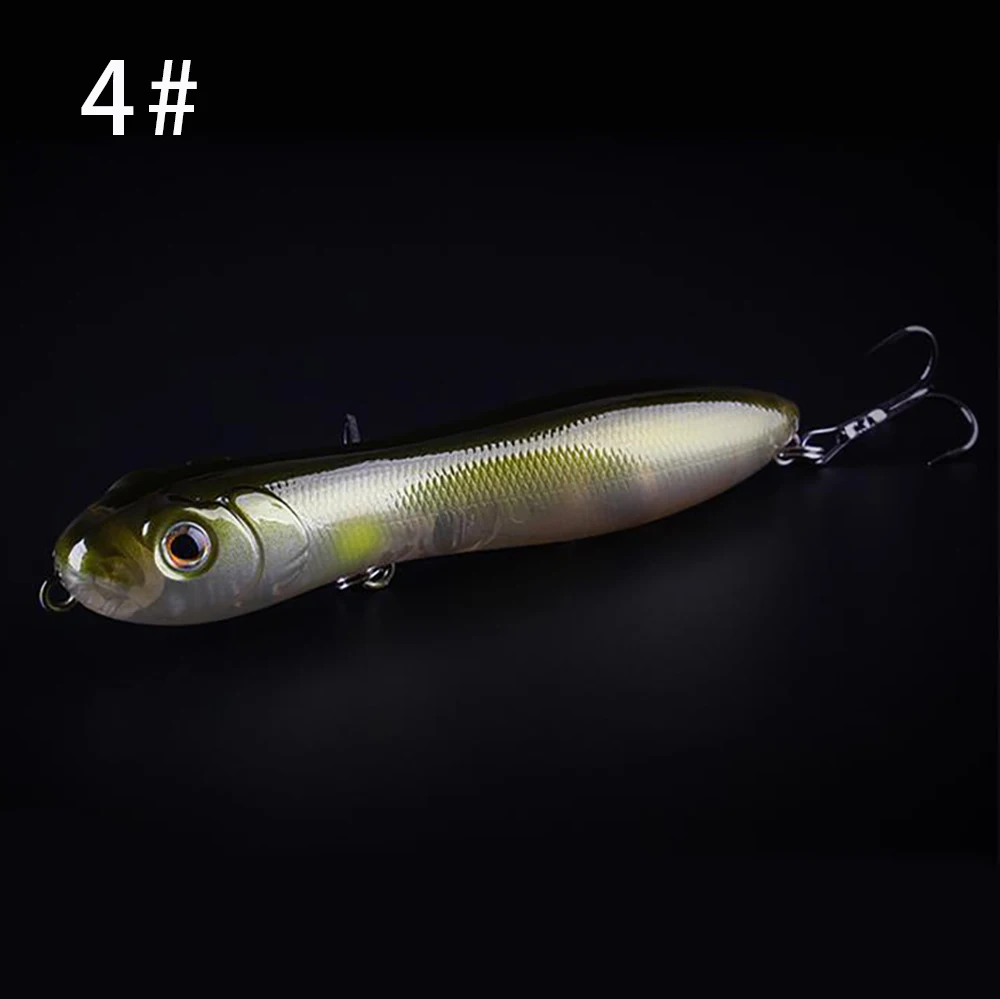 10 Color Catfishing Floating Rattle Sound Louder Super Spook Fishing ...