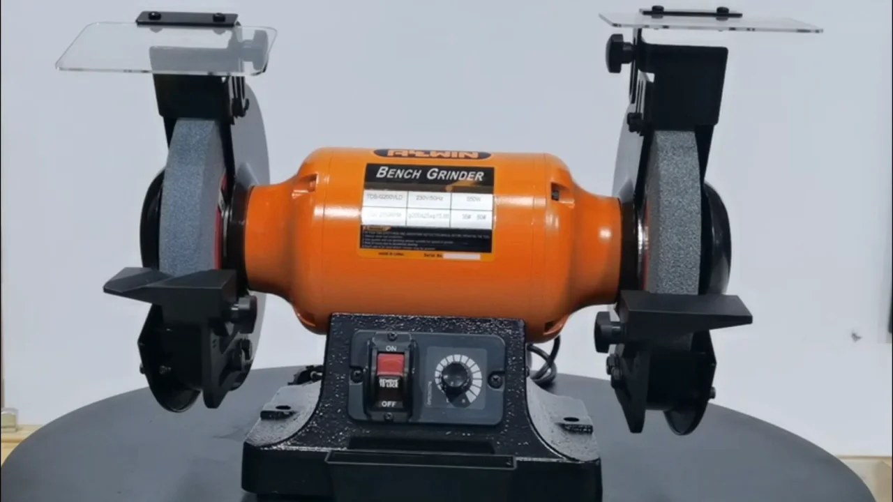 200mm Coolant Tray Bench Grinder Multifunctional Variable Speed Bench ...