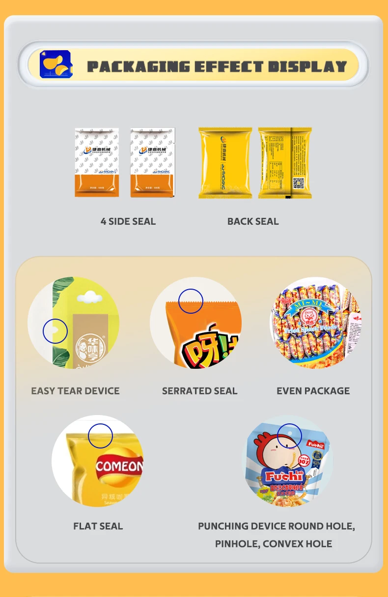 Fully Automatic Vertical Potato Chips Packaging Machine With Nitrogen ...