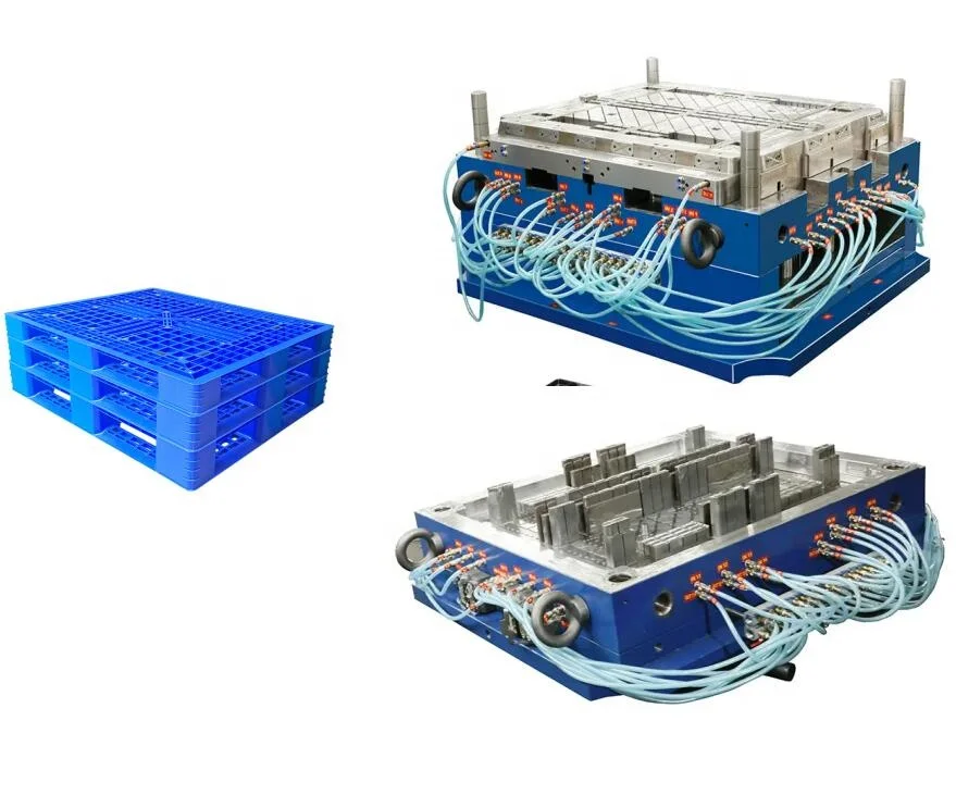 Custom Plastic Heavy Duty Stacking Industrial 9 Foot Pallet Injection ...