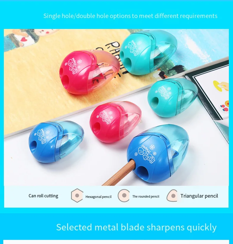 1 Mechanical Pencil Sharpener Primary School Single Double Hole ...
