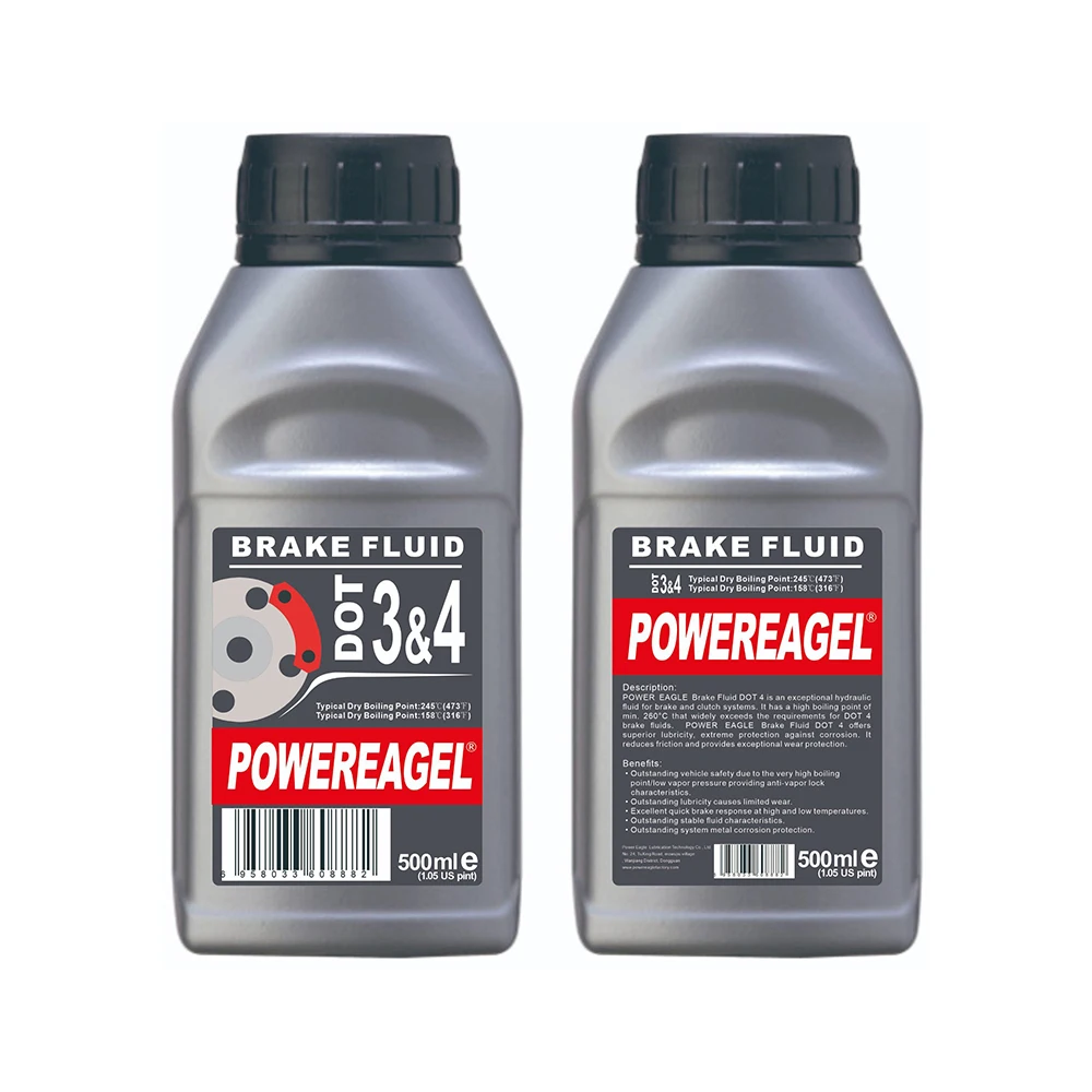 Wholesale Cheap Bulk 200L Drum Brake Oil Dot 3/dot4