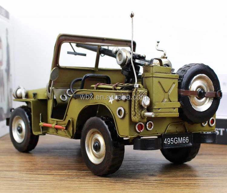 1940 Willys-Overland Car 1:12 Scale Retro Classic Model