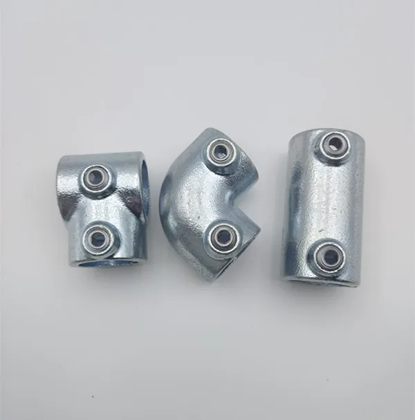 Galvanised 90 Degree Crossover Structural Pipe Clamp Handrail Key ...