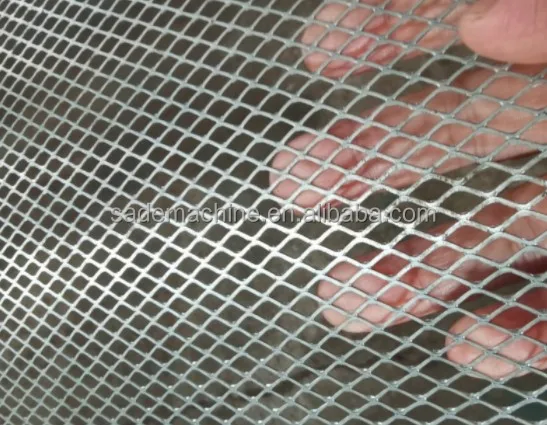 4 Roller Flatten Expanded Metal Sheet Machine with PLC