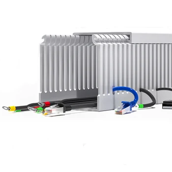 Grey Color Pvc Electrical Cable Trunking Custom Electrical 48*100mm ...