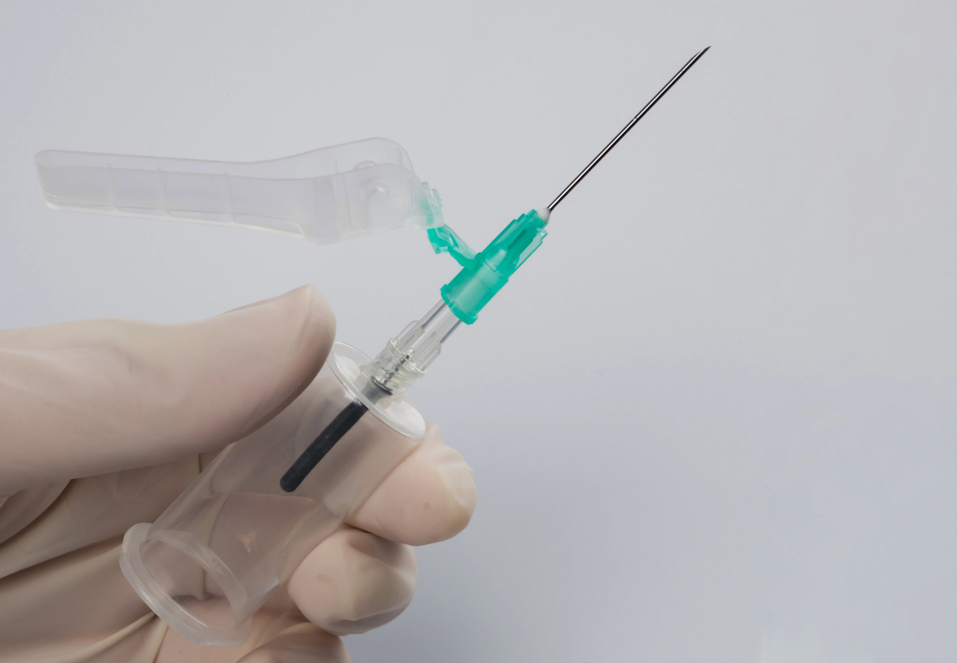 Medical Disposable Safety Vacutainer Butterfly Blood Collection Needle ...