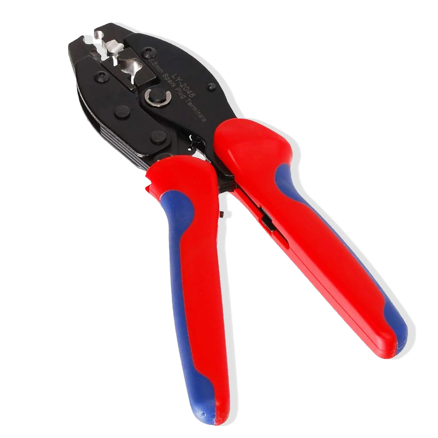 Ratchet Connector Crimp Tool Insulated Terminal Crimping Pliers Dia 8.0 ...