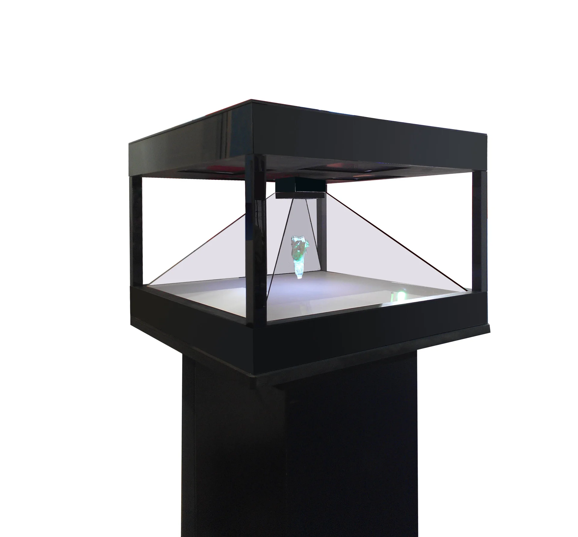 360 degree 3d hologram display showcase glass-free 3D Monitor lcd ...