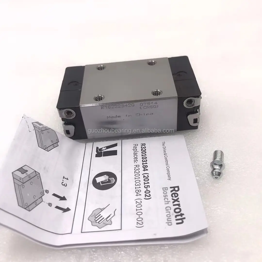 Rexroth Linear Guide Rail Runner Block R162229420 R 162229420| Alibaba.com