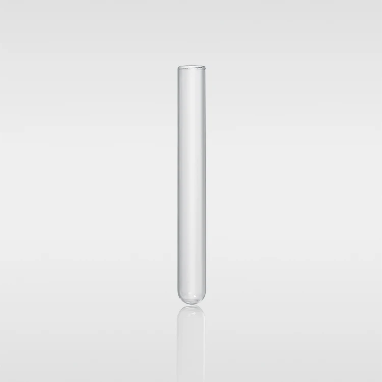 Medical Disposable Test Tube Glass 13*100mm Transparent Round Bottom ...