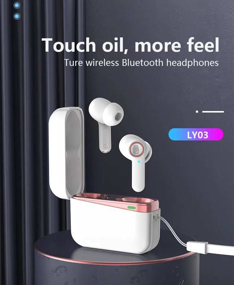 Factory Side Open Case Design Touch Oil Matte Feel Bluetooth Wireless ...