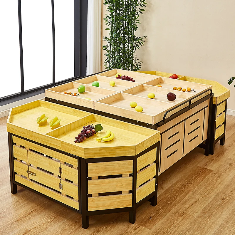 JIACHENXIN Supermarket Fruit and Vegetable Racks - Free Combination