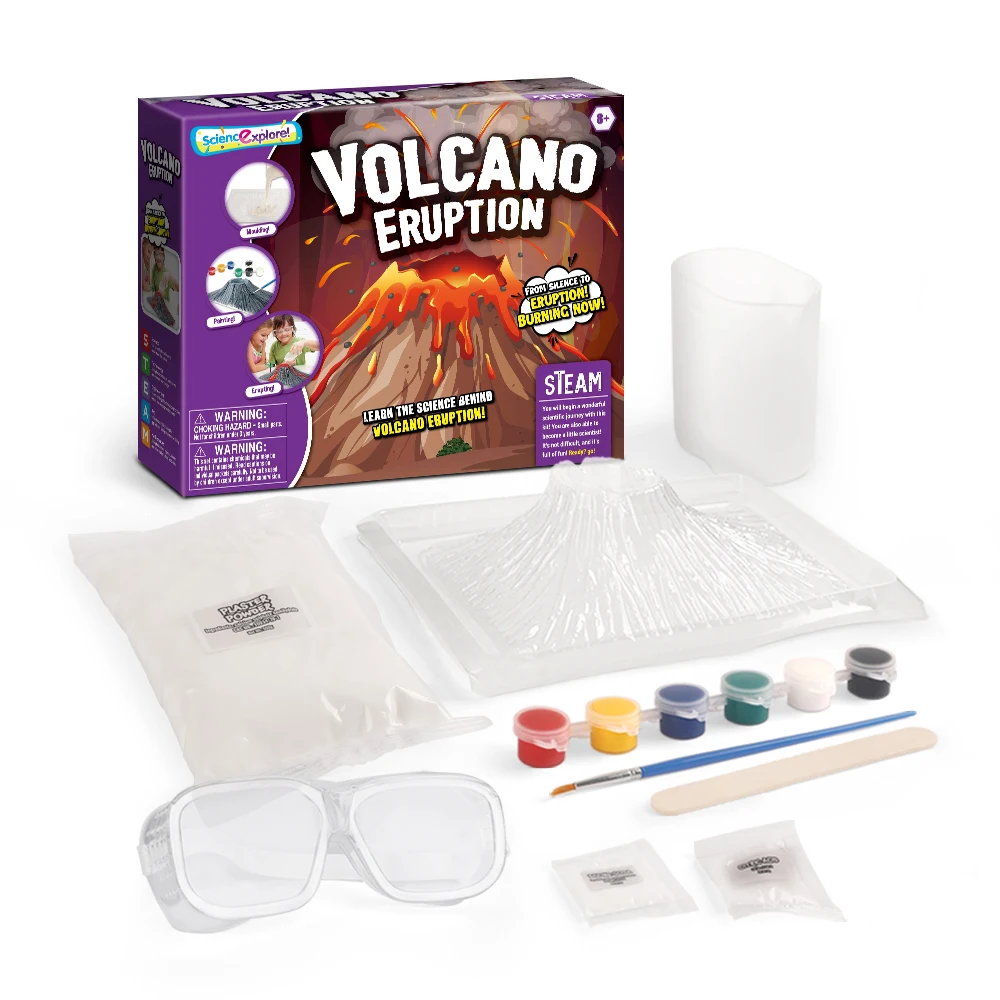 Diy Volcano Eruption Science Experiment Kits For Kids To Explore The ...
