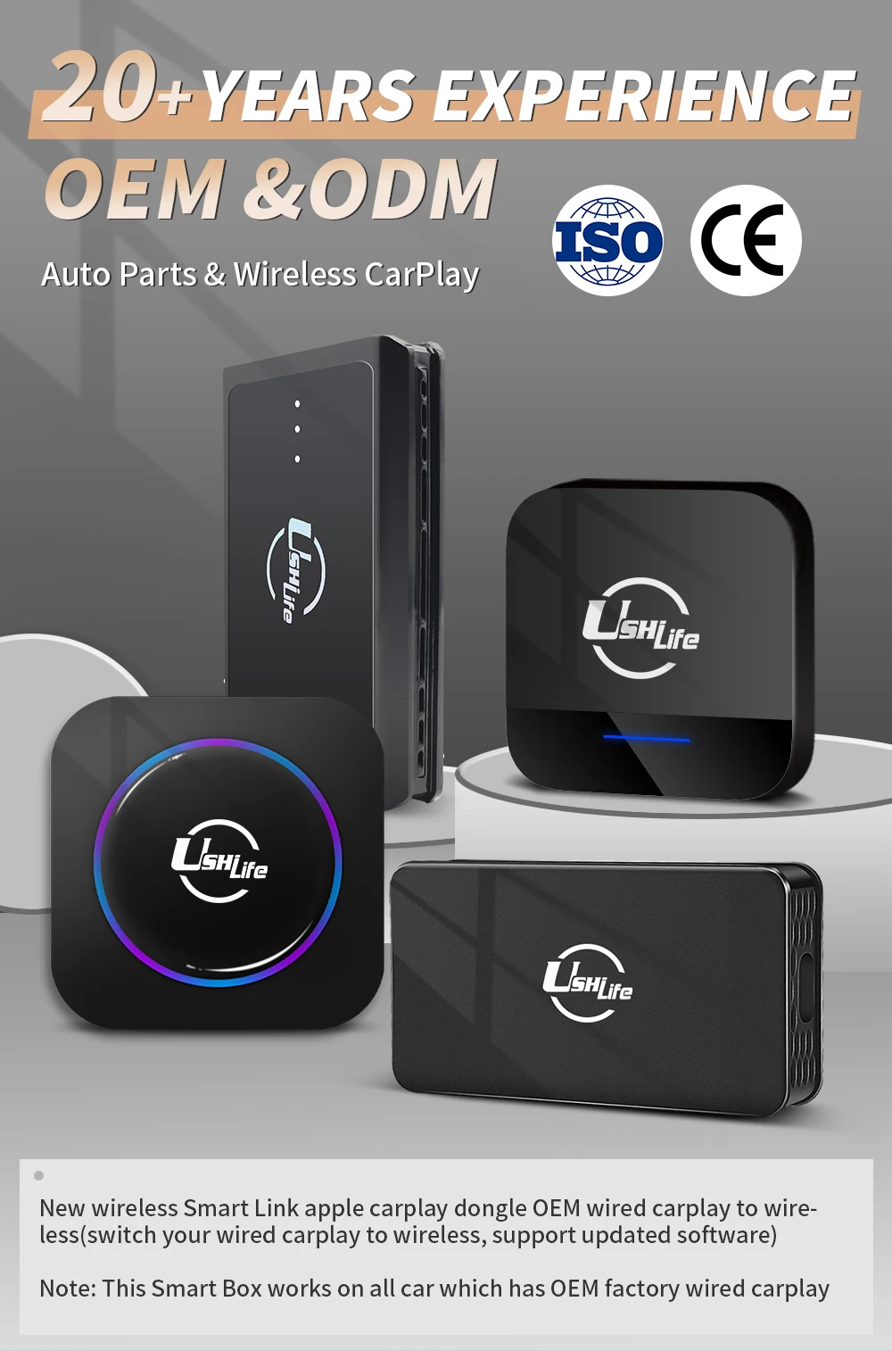 Ushilife Carplay AI Box - Enhance Your Driving Experience