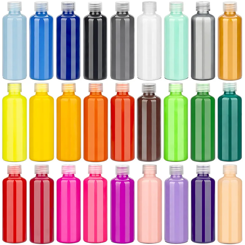 60ML Fluid Paint Kids DIY Liquid Pigment Dye Fashion Violent Bear ...