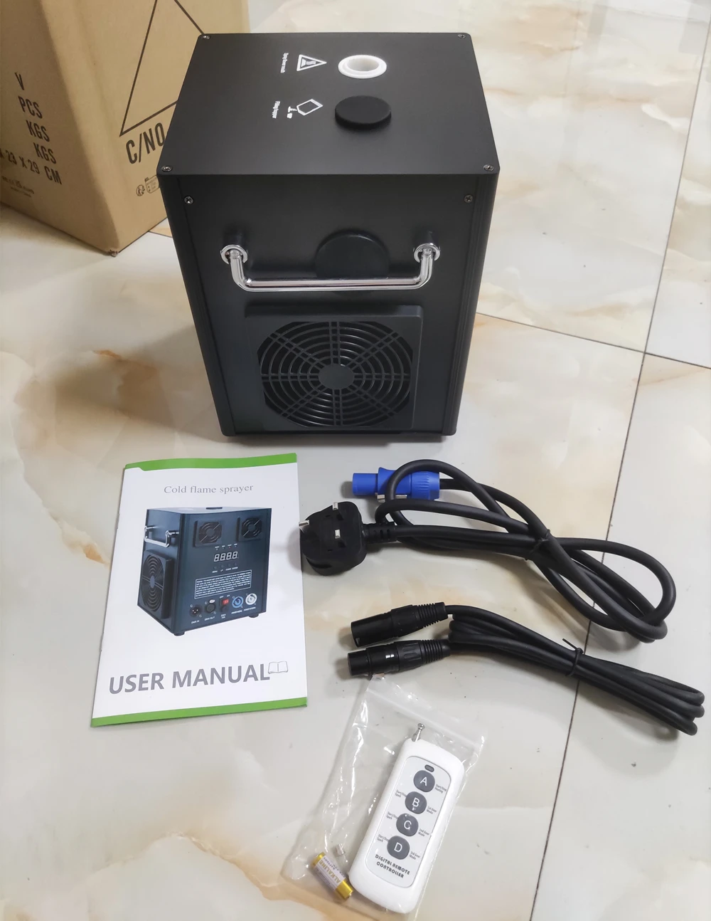 Electronic Cold Pyro Spark Fire Works Machine for Weddings