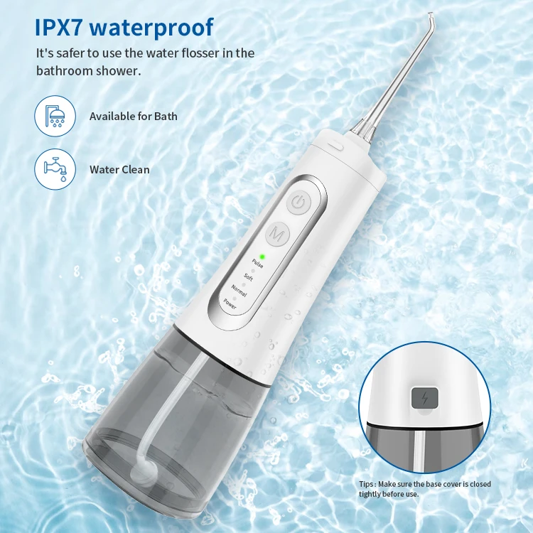Water Pick IPX7 Waterproof - Efficient Teeth Cleaning