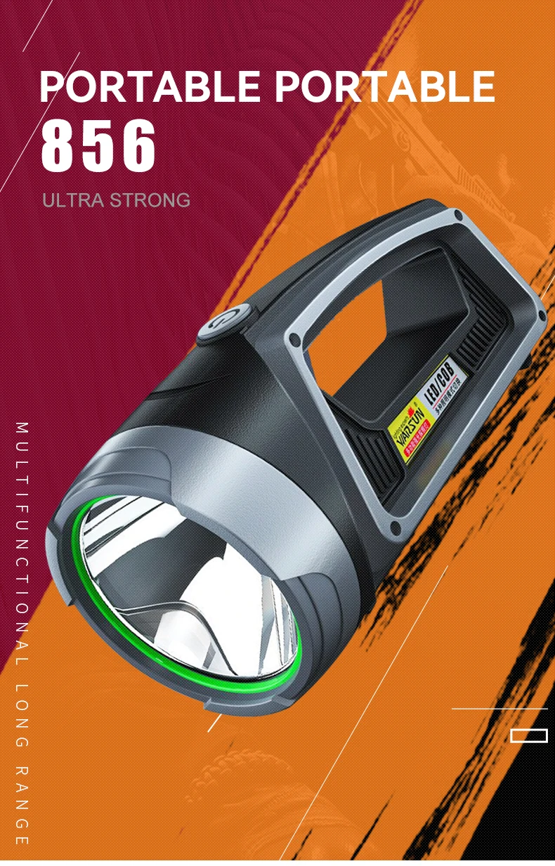 Warsun Bottom Side Cob Light Led Portable Rotating Outdoor Sky ...