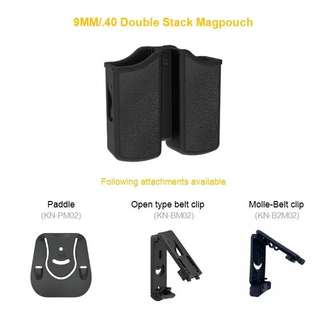 Universal Single Magpouch - Tactical Polymer Magazine Pouch Holder