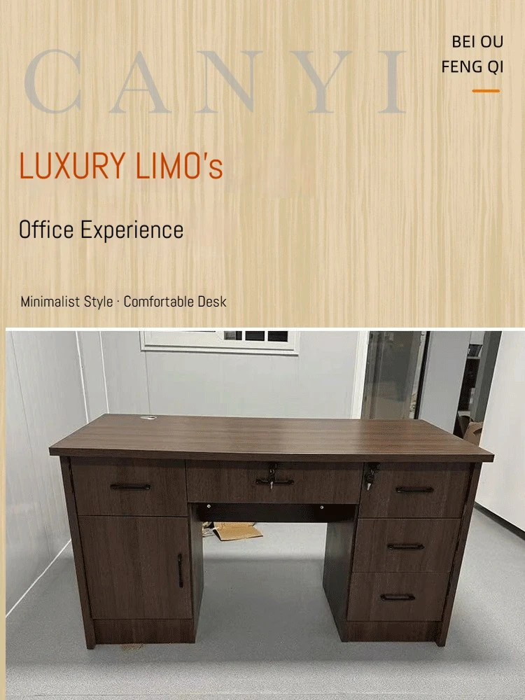Modern Executive Office Desk for Managers Durable Movable Workstation ...