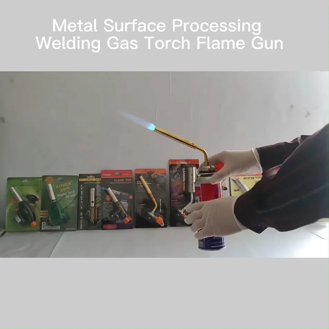 Cooking Blow Torch Auto Piezo Ignition Mini Bbq Camping Butane Lighter ...