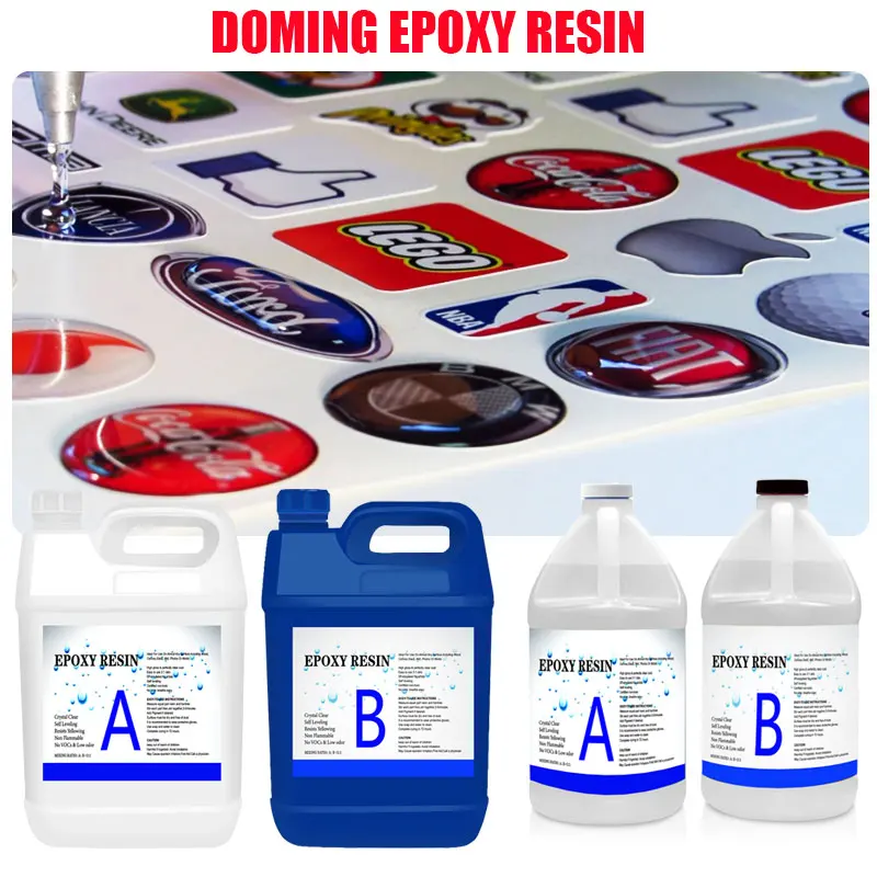 Clear Flexible Doming Epoxy Resin for Crystal Clear Coatings - Eco ...