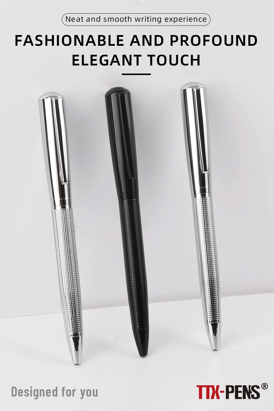 TTX Luxury Designer Expensive Metal Diary Engraved Ballpoint Pen Sports ...