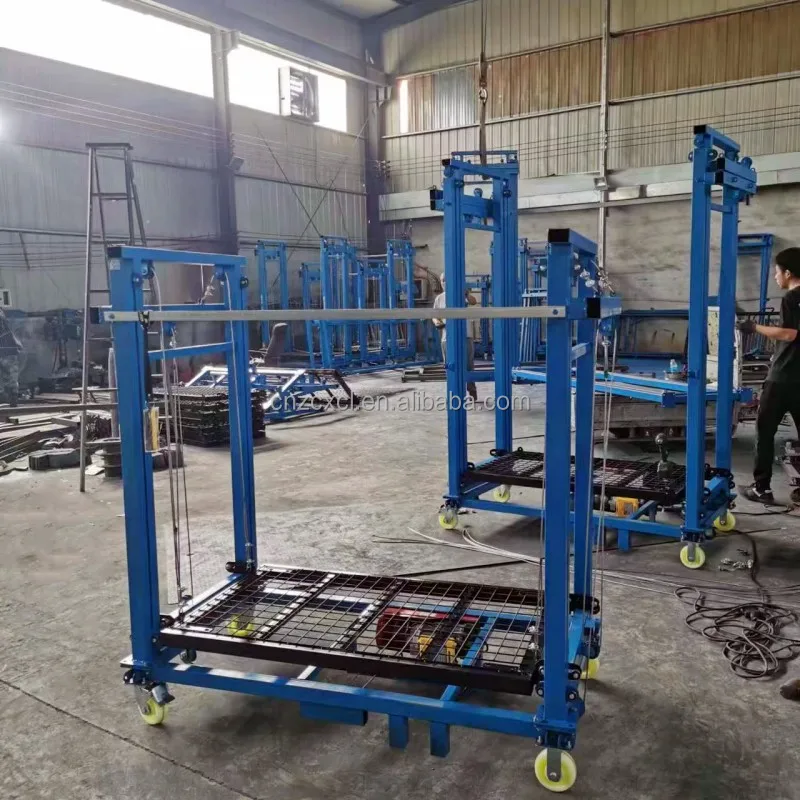 300kg 500kg Mobile Folding Scaffolding Lift for Construction