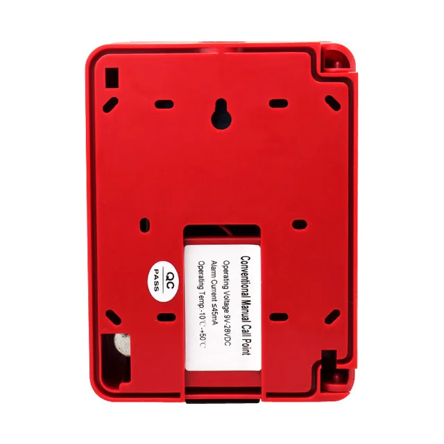 Conventional Fire Alarm Manual Call Point Emergency Button Key Reset ...