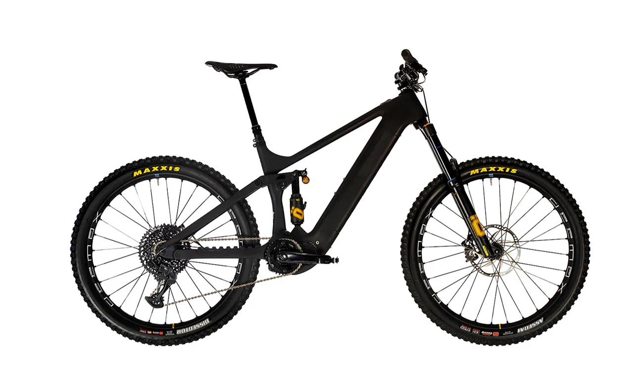 Toray T700 Full Suspension Ebike Carbon Fiber Frame Fit for Shimano DU ...