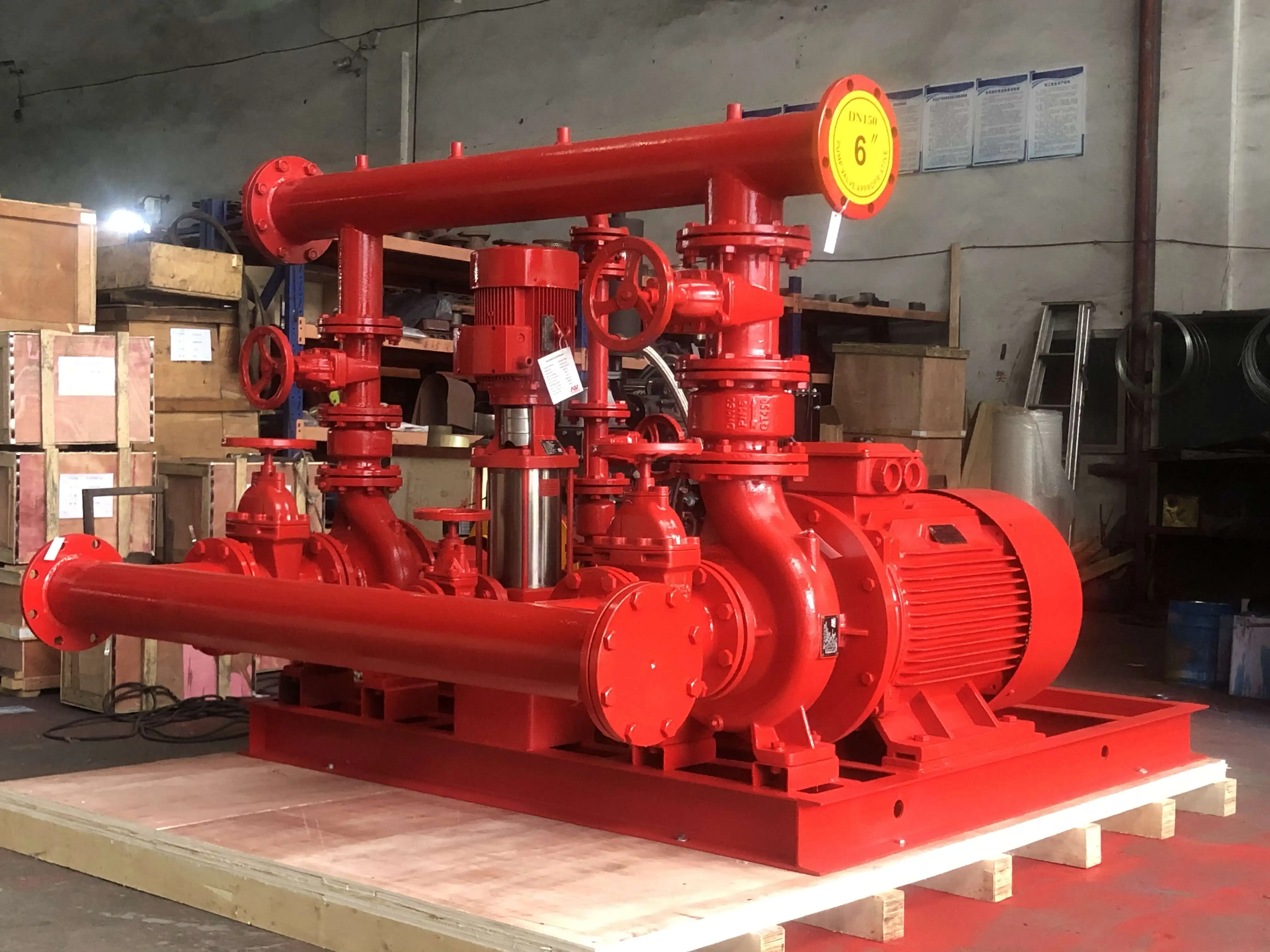 Fire Pump System Fire Pumps Electric Driven - Buy Engine Driven Water ...