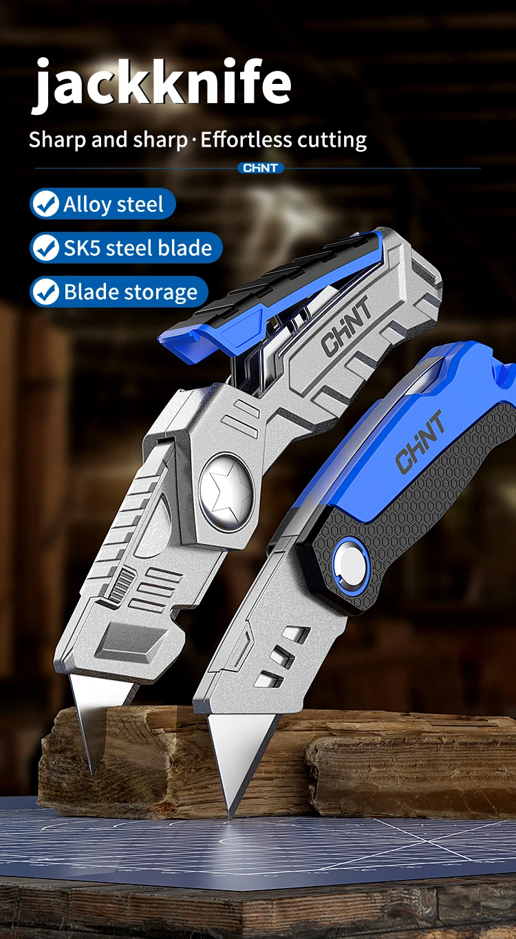 Safety Art Knife Retractable Blade Paper Cutter Detachable Blade ...