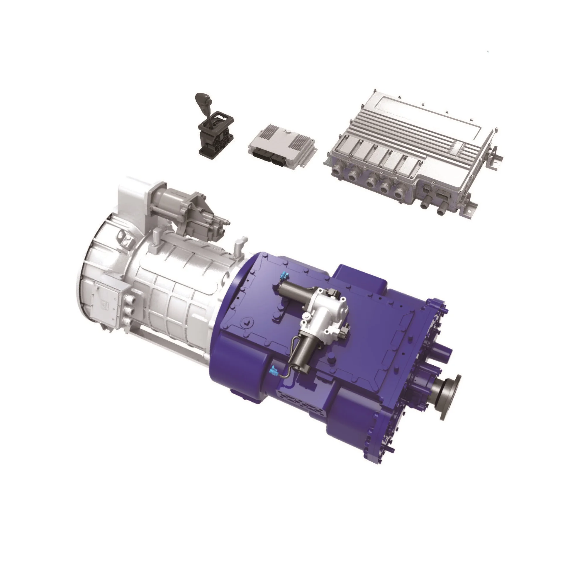 Full Hybrid Phev 170-250kw 49-70 Tons Hybrid Electric Drive System For ...