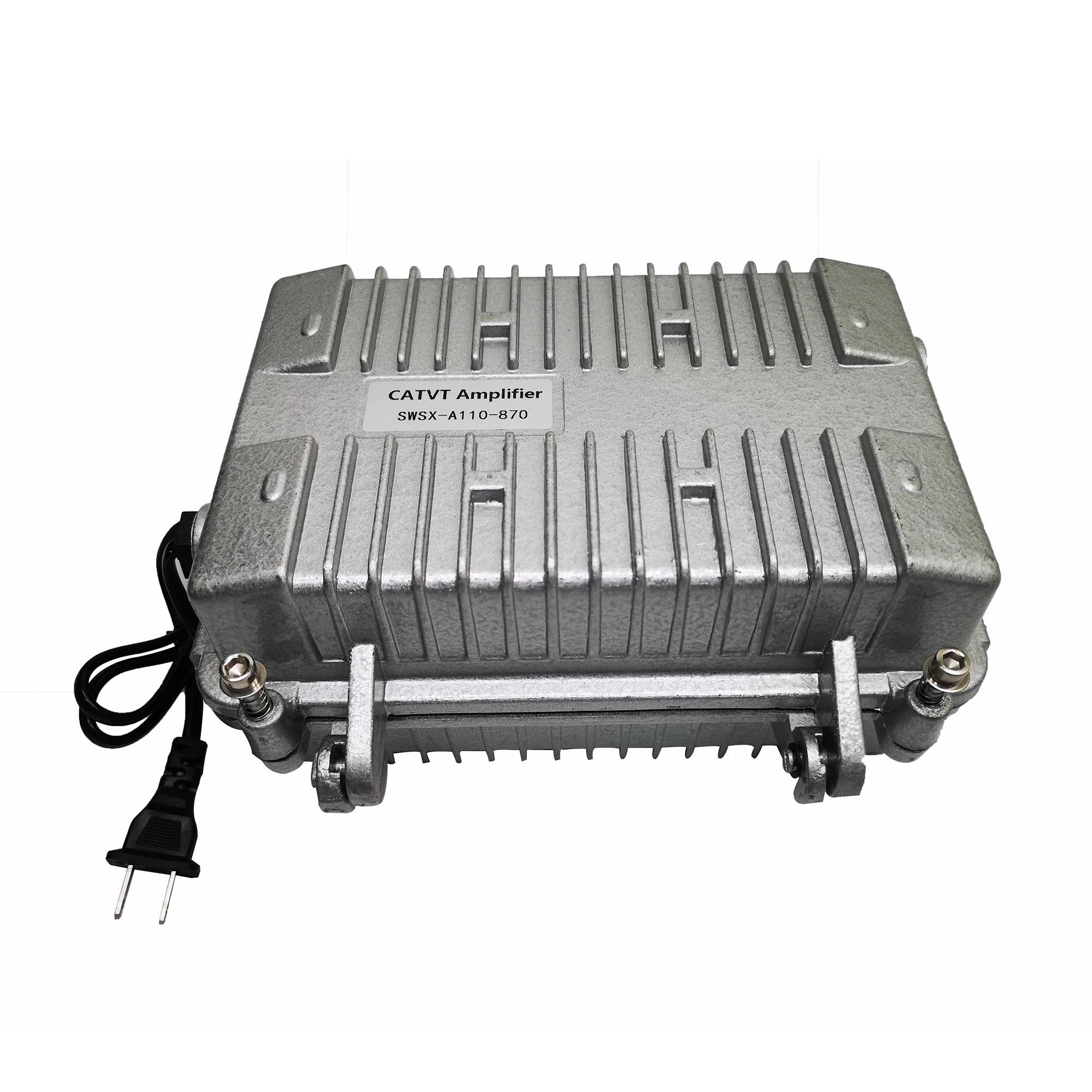 Outdoor 2 Way Rf 38db High Gain Output Bidirectional Cable Tv Catv ...