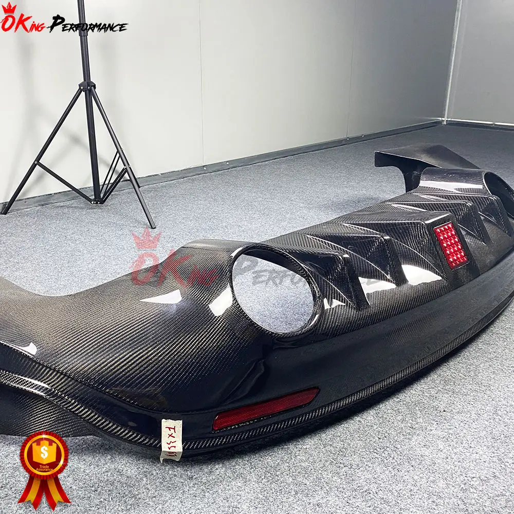 Hot Sale Carbon Fiber Rear Diffuser for INFINITI FX35 FX37 QX70