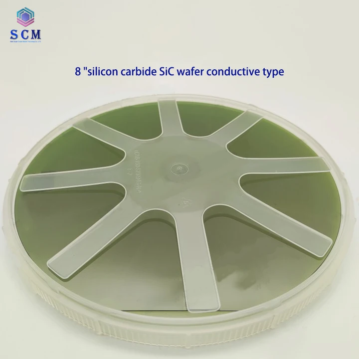 Silicon Carbide Substrate 8inch Production Grade N Type 4h Sic Wafer ...