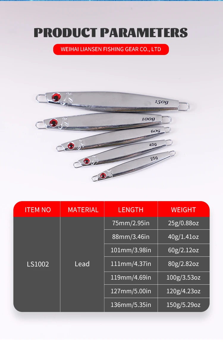 Entice Victory Durable Triple-chrome Plating Casting Jig Chrome Fishing ...