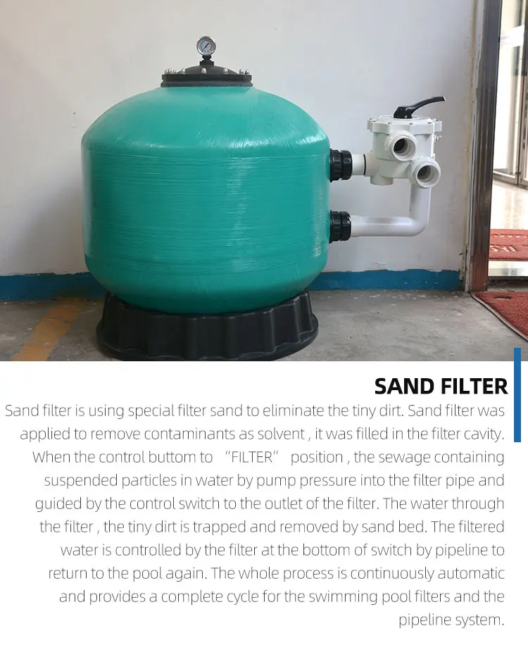 RAS Side Mount Sand Filter - Efficient Aquaculture Solution
