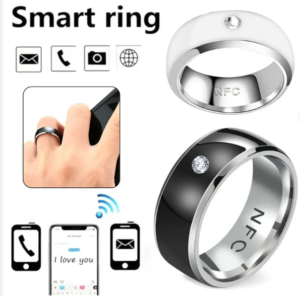 2024 Newest Smart Ring NFC Wear New Technology Magic Finger Smart NFC ...