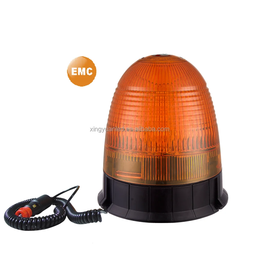 Amber 12V 24V Emergency Safety Rotators Mining Truck Rotating Strobe ...