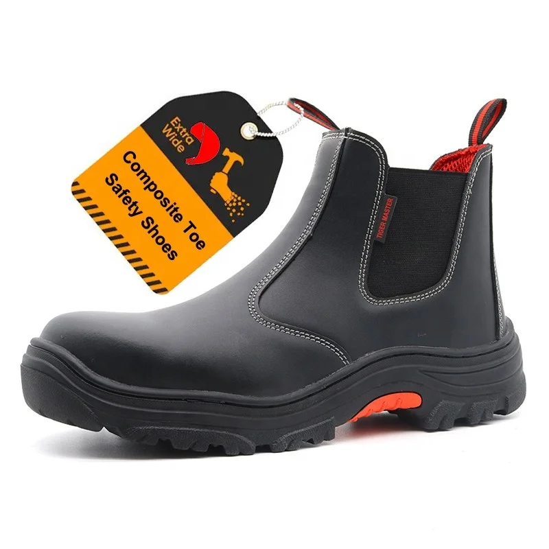 Tiger Master Safety Shoes - Durable, Heat-Resistant Work Boots