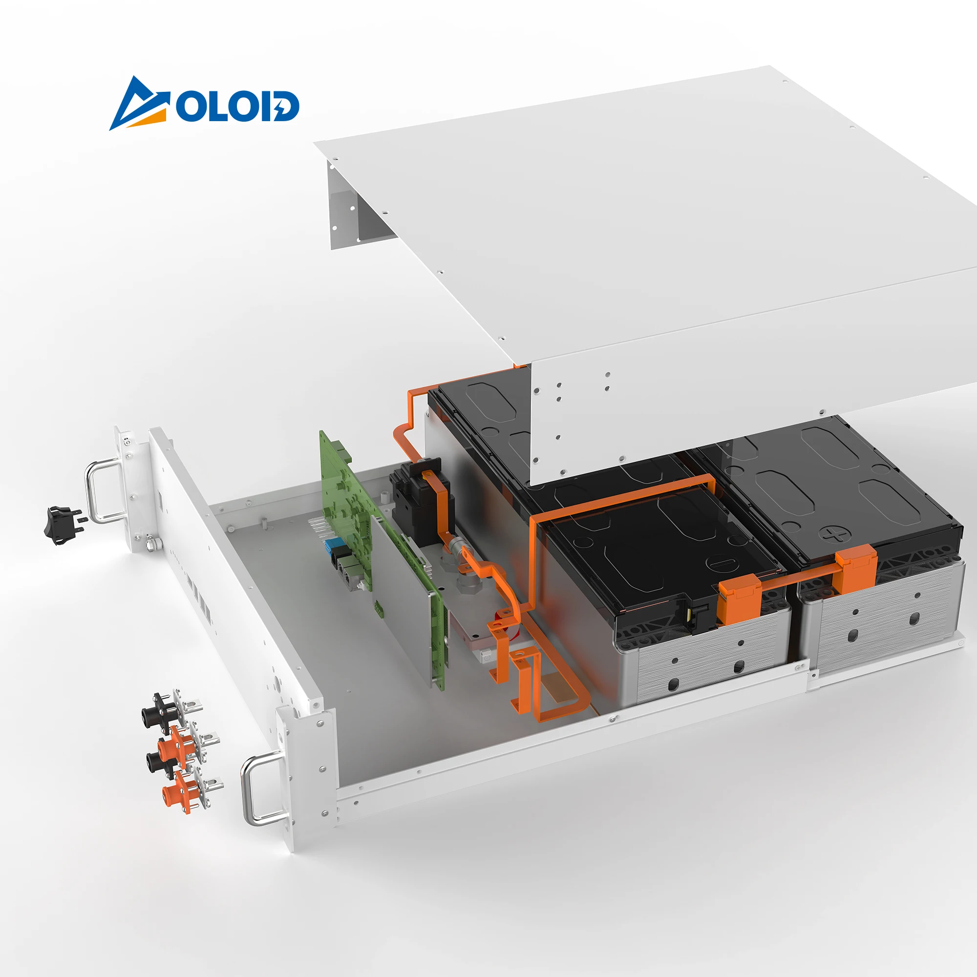 Oloid Lithium Ion Batteries Deep Cycle Home Power Wall Rack Mounting ...
