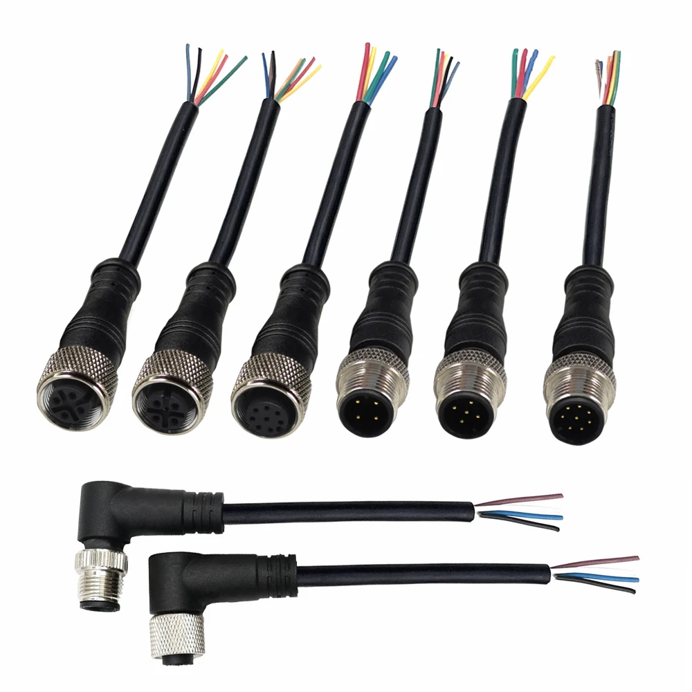 M12 Connector Panel Mount - IP67 & IP68 Waterproof Solutions