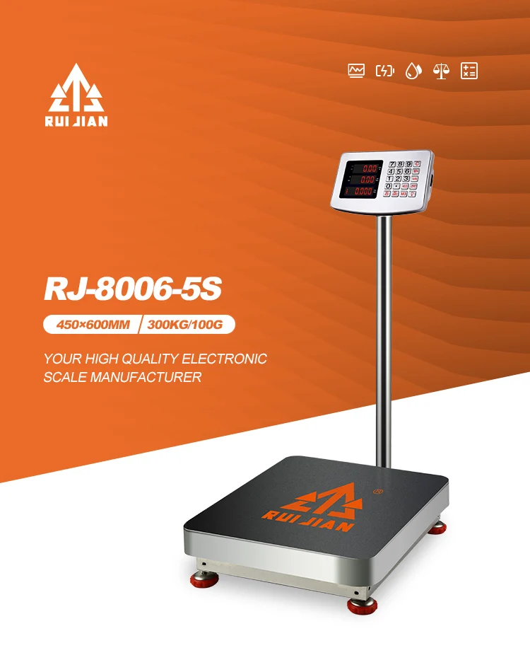300kg Weighing Machine - Precision 304 Stainless Steel Scale