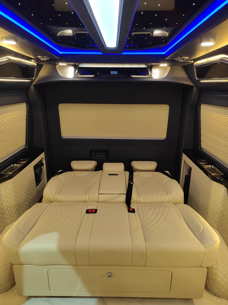 Luxurious Car Reclining Electric VIP Bench Seats for Bus Coach