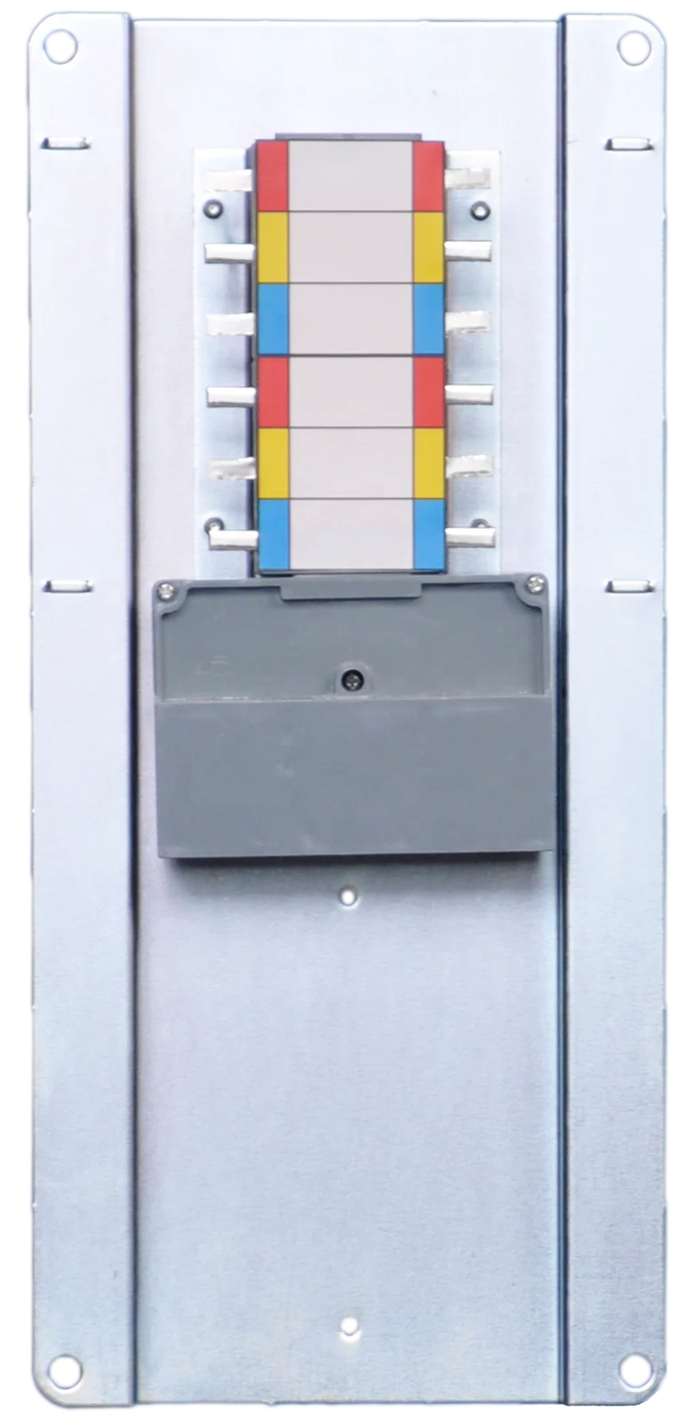Mcb Pan Assembly Chassis Busbar 125a For Distribution Board - Buy ...