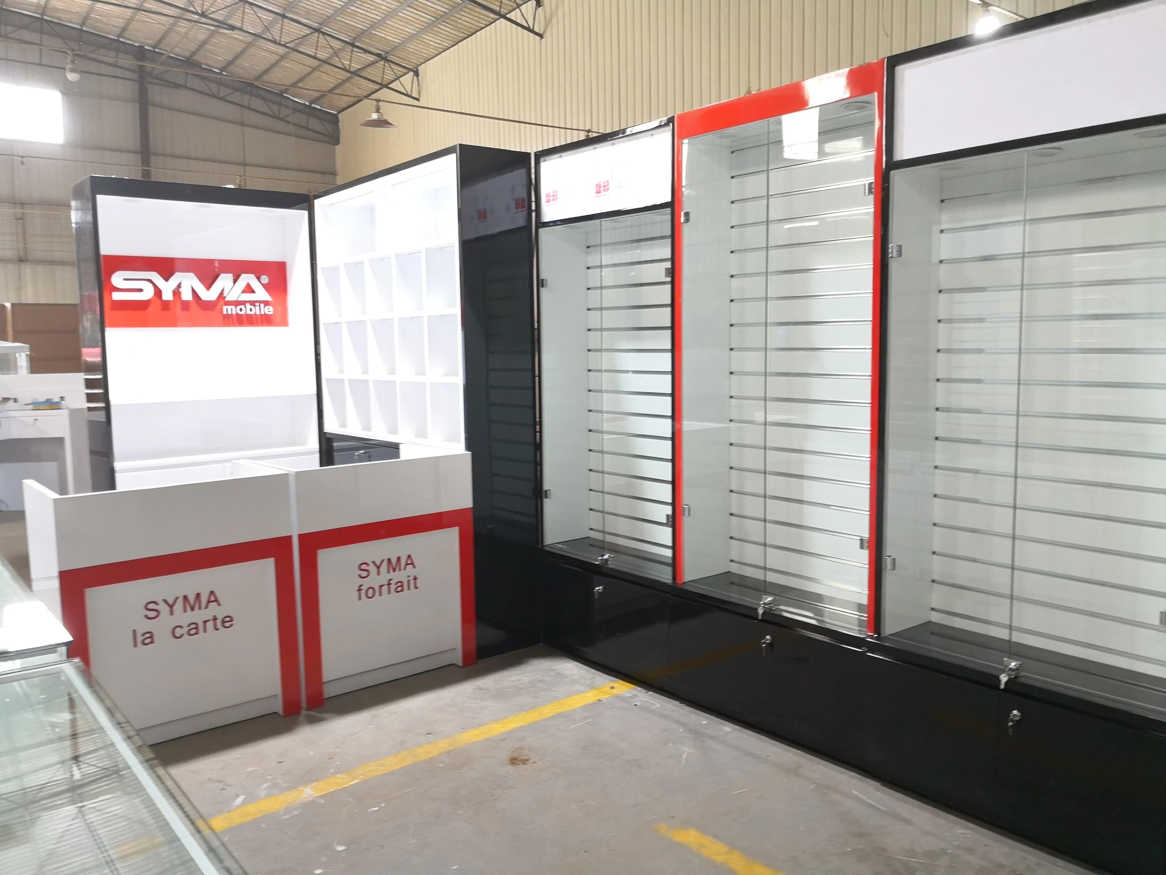 Mobile Shop Display Cabinet Glass Kiosk Cell Phone Store Mobile Shop ...